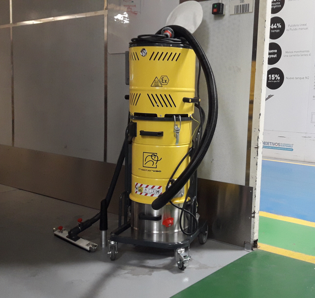 Aspirador atex trifásico zona 21 - Elube. Aspiración y Filtración ...